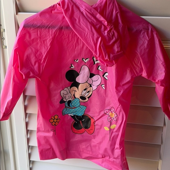 Disney | Jackets & Coats | Disney Minnie Mouse Little Girls Raincoat ...